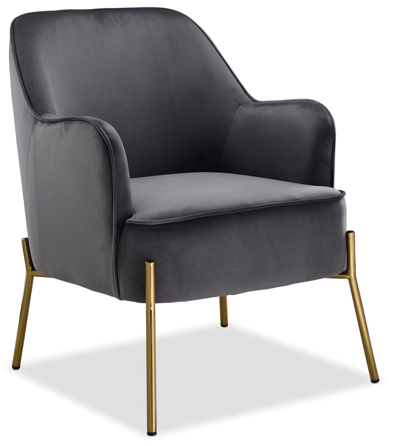 Charisma Accent Chair - Grey | Leon's