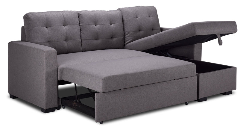 Dustin Pop-Up Sofa Bed - Grey | Leon's