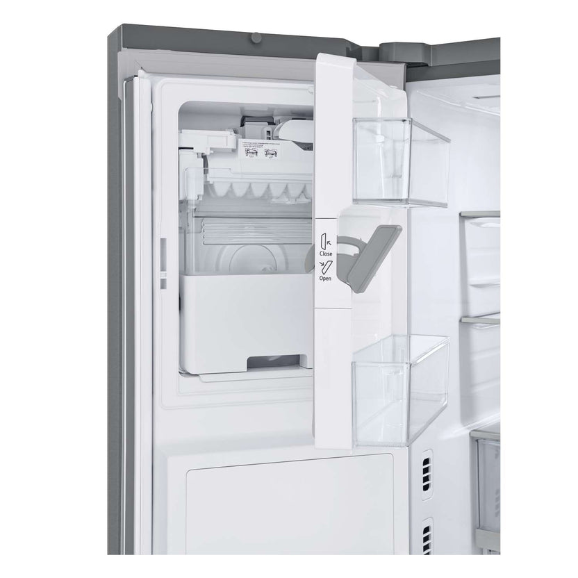 LG Smart Counter-Depth MAX™ Stainless Steel French Door Refrigerator ...