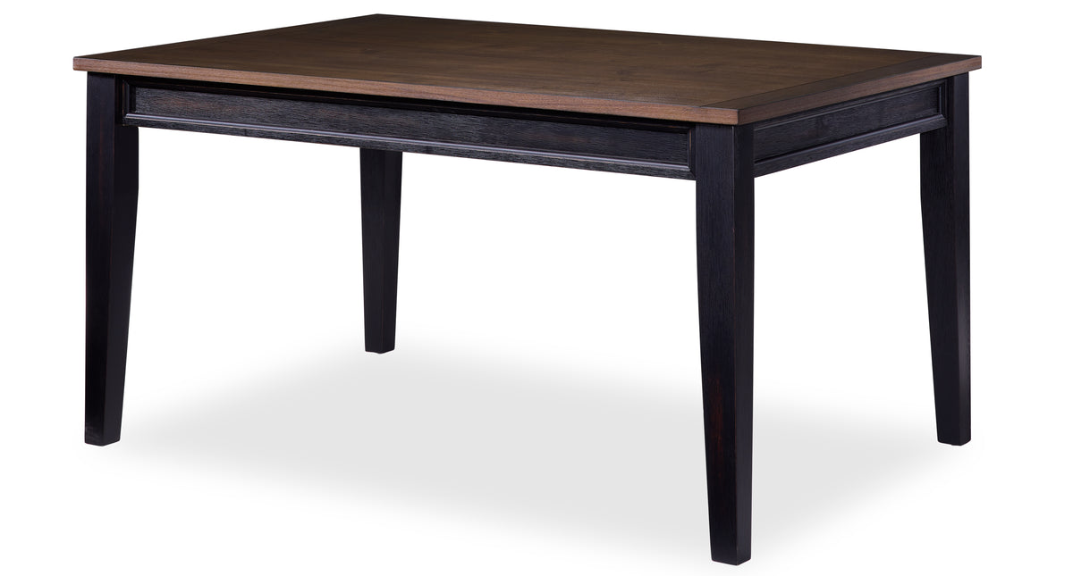 Caylie Noir 5-Piece Dining Set - Ebony, Driftwood | Leon's