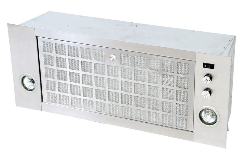 Broan Stainless Steel 27" 600 Max CFM Power Pack Insert Range Hood ...
