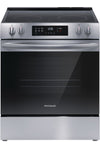 Frigidaire Stainless Steel 30" Front Control Electric Range (5.3 Cu.Ft ...