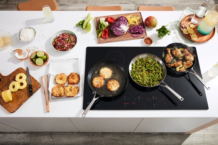 KitchenAid Stainless Steel 36" 5-Element Electric Sensor Induction ...