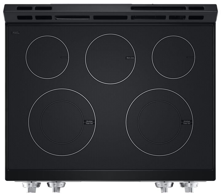 LG Smudge Resistant Stainless Steel Smart Wi-Fi Enabled Electric Slide ...