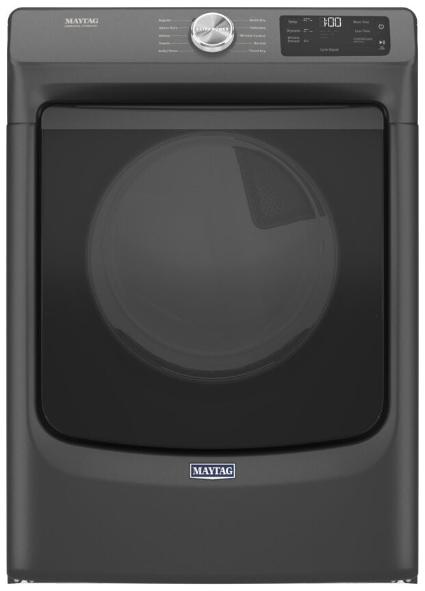 Maytag Volcano Black Electric Dryer with Extra Power and Quick Dry ...