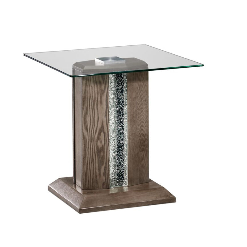Saber End Table - Grey | Leon's