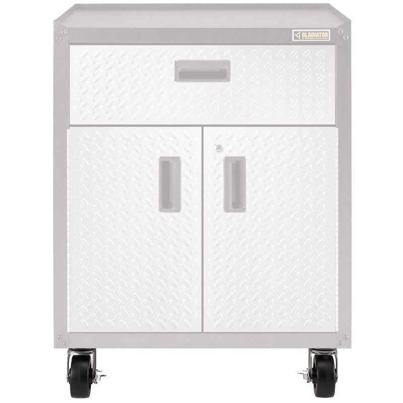 Gladiator Black Ready-to-Assemble Modular GearBox Caster Kit ...