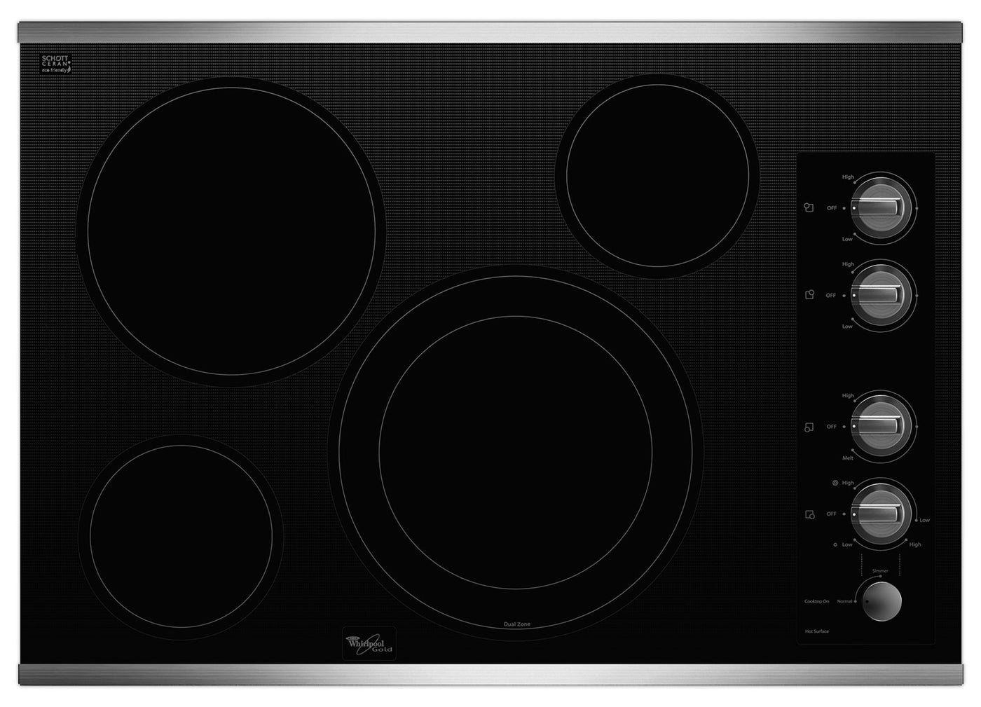 Whirlpool Electric Cooktop G7CE3034XS | Leon's