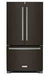 KitchenAid Black Stainless Steel French Door Refrigerator (25.2 Cu. Ft ...