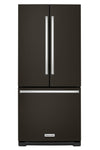 KitchenAid Black Stainless Steel French Door Refrigerator (19.68 Cu. Ft ...
