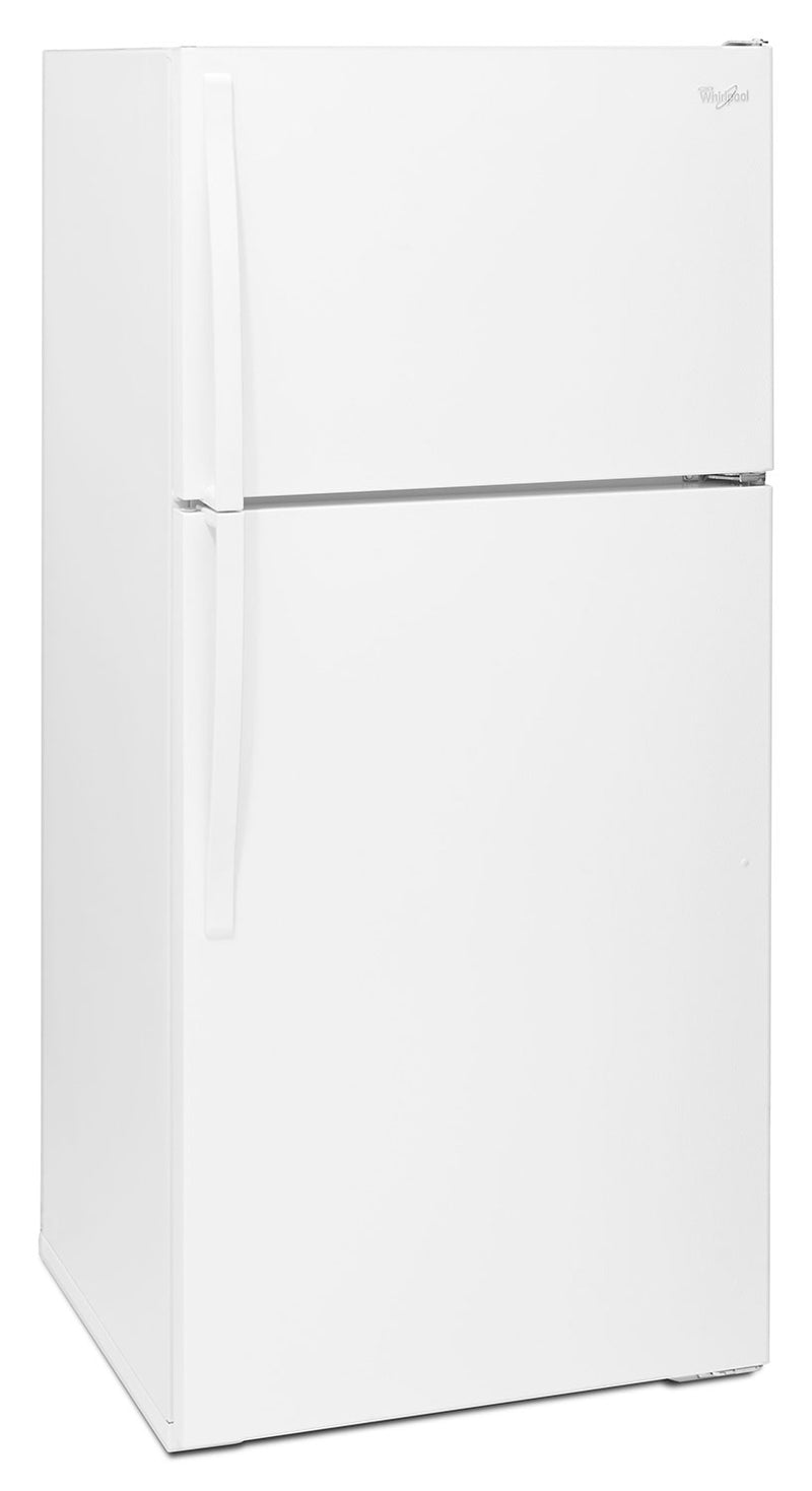 Whirlpool White Top-Freezer Refrigerator (14.3 Cu. Ft.) - WRT314TFDW ...