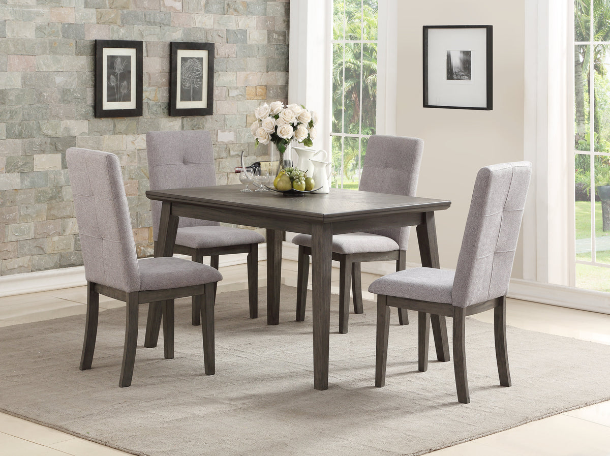 Carson 5-Piece Dining Set - Grey | Leon's