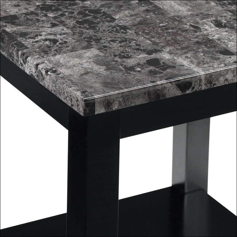 Selena End Table - Black | Leon's