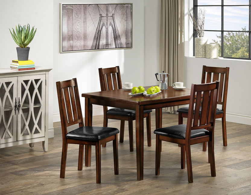 Boyd Dining Table - Dark Brown Cherry | Leon's
